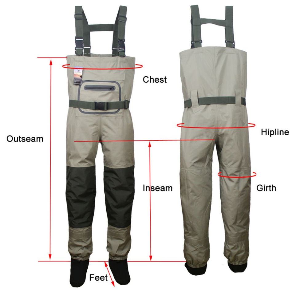 Fishing Chest Waders | Fishing Chest Waders With Boots – Deep Blue ...