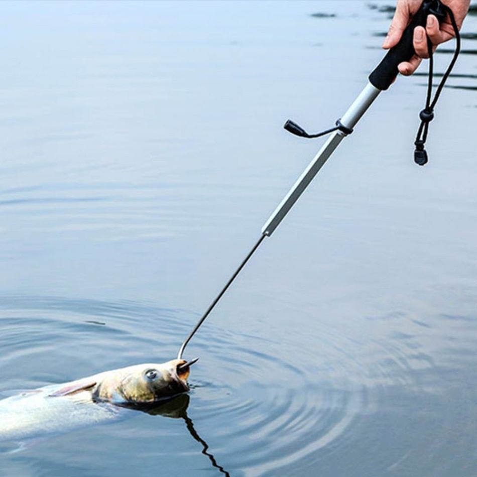 Telescopic Fishing Gaff | Telescopic Fishing Gaff Hook – Deep Blue ...